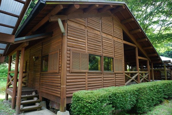Hiyoshi Mountain Resort Yamanoie Wooden House Type A Japanese Log Cabin ...