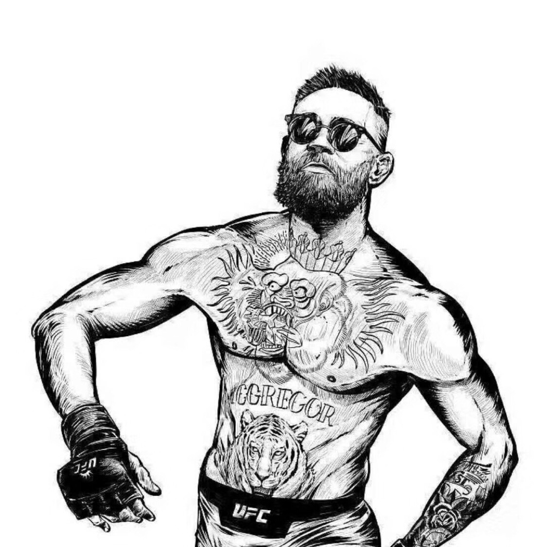Ufc Drawings Easy